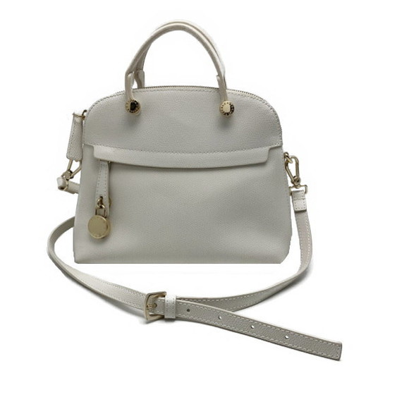 Furla | Bags | Furla Leather 2way Bag White | Poshmark